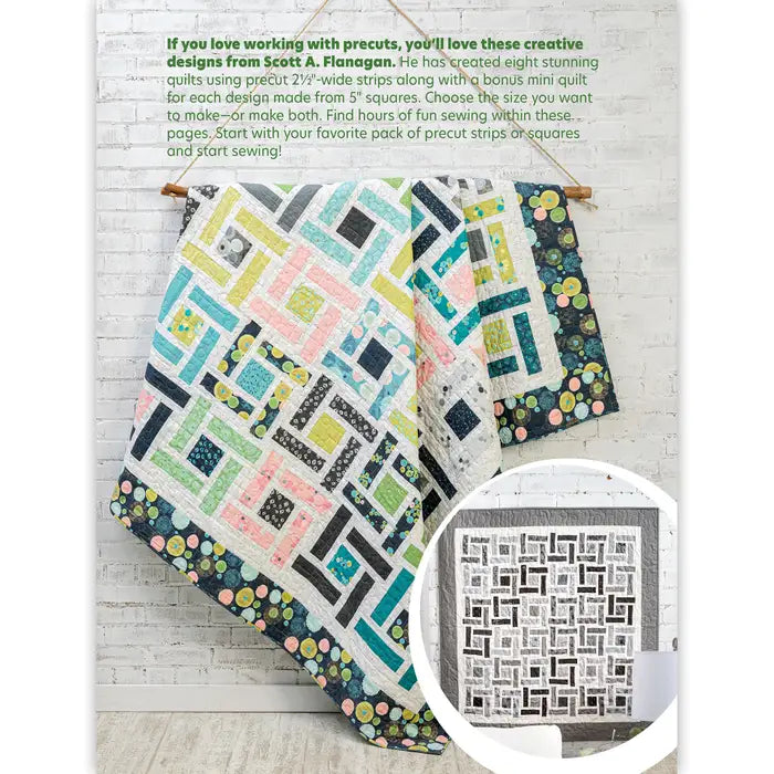 Charming Jelly Roll Quilts by Annie's Attic – Mad Moody Quilting Fabrics