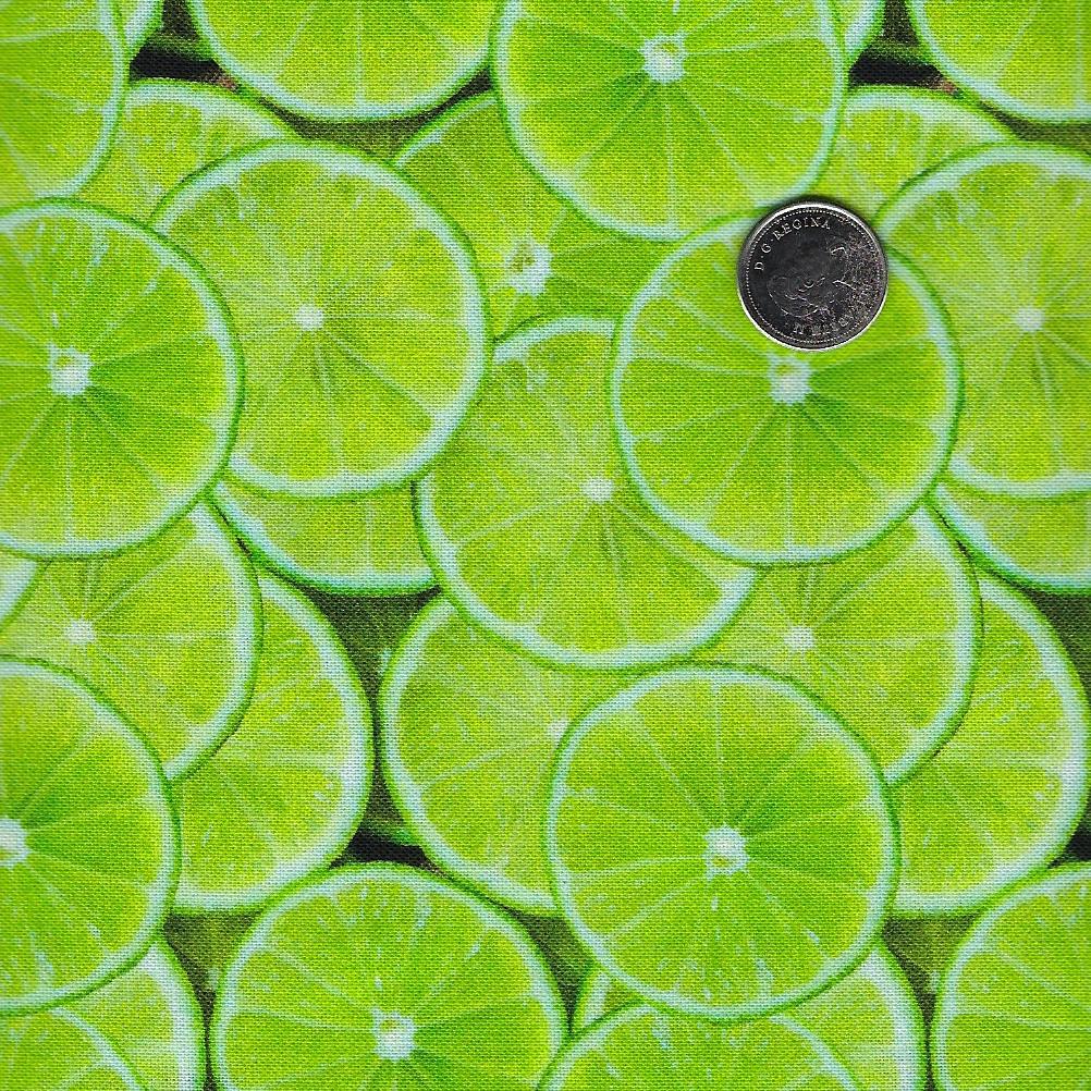 Fruits & Vegetables by Mook Fabrics - Limes – Mad Moody Quilting Fabrics