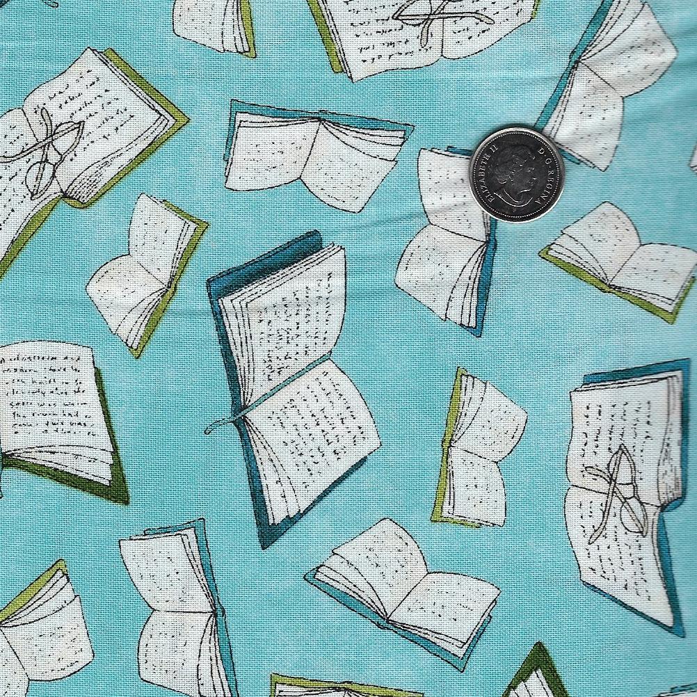 Readerville by Kris Lammers for Maywood Studio - Background Blue Open ...