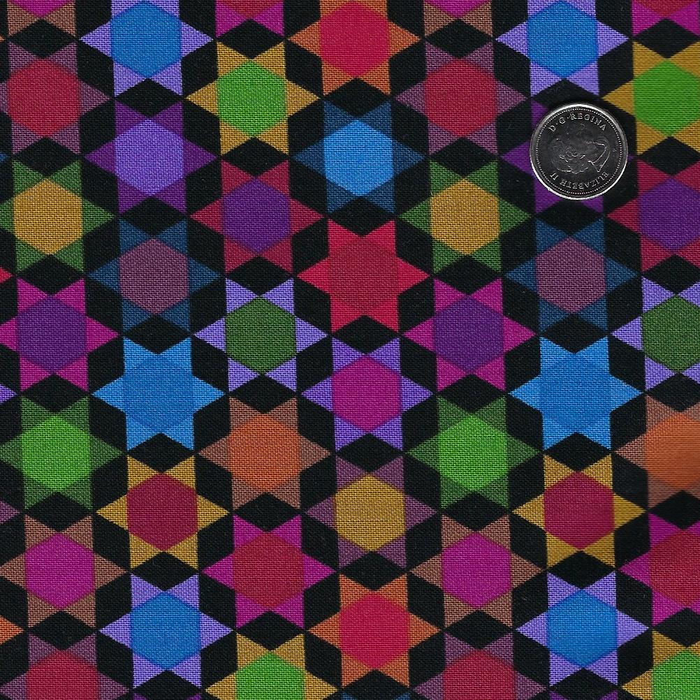 Piecework by Anna Maria for Northcott - Mosaic Oh my Stars – Mad Moody ...