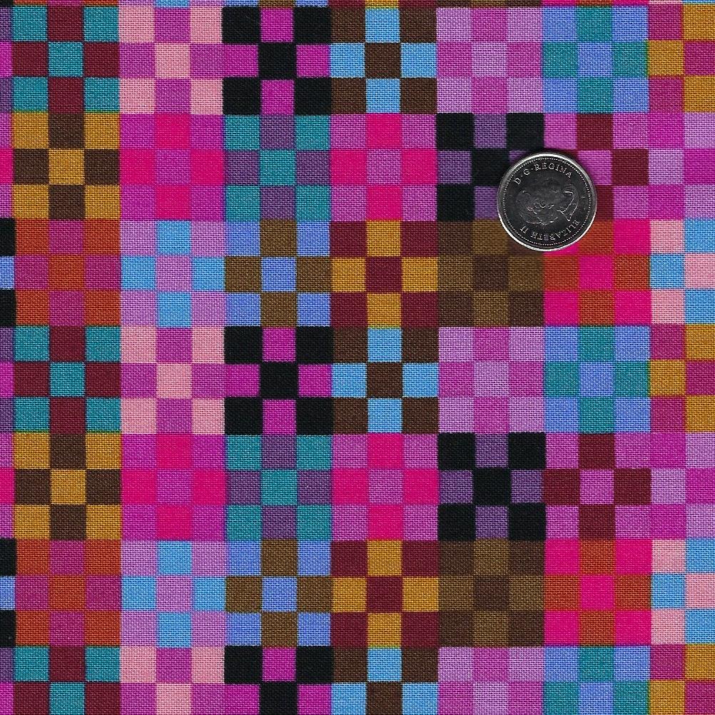 Piecework by Anna Maria for Northcott - Rich Nine Patch – Mad Moody ...