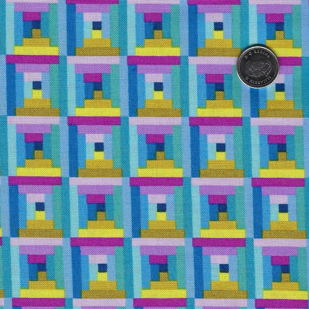 Piecework by Anna Maria for Northcott - Beach Log Cabin – Mad Moody ...