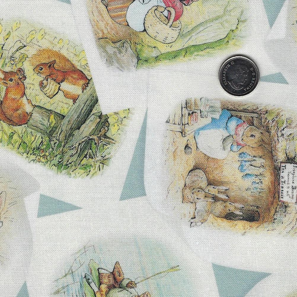 Peter Rabbit and Friends by Beatrix Potter for Riley Blake Designs - B ...