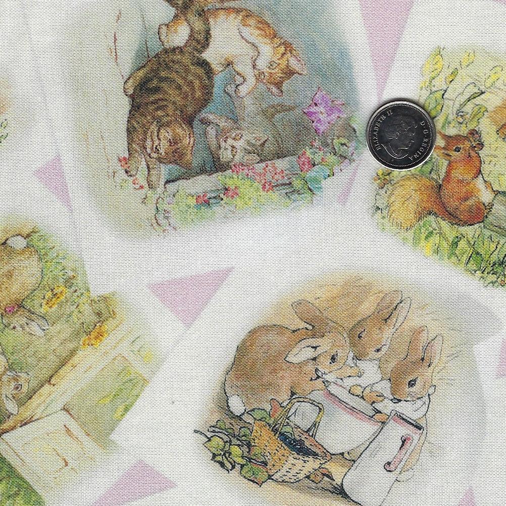 Peter Rabbit and Friends by Beatrix Potter for Riley Blake Designs - B ...