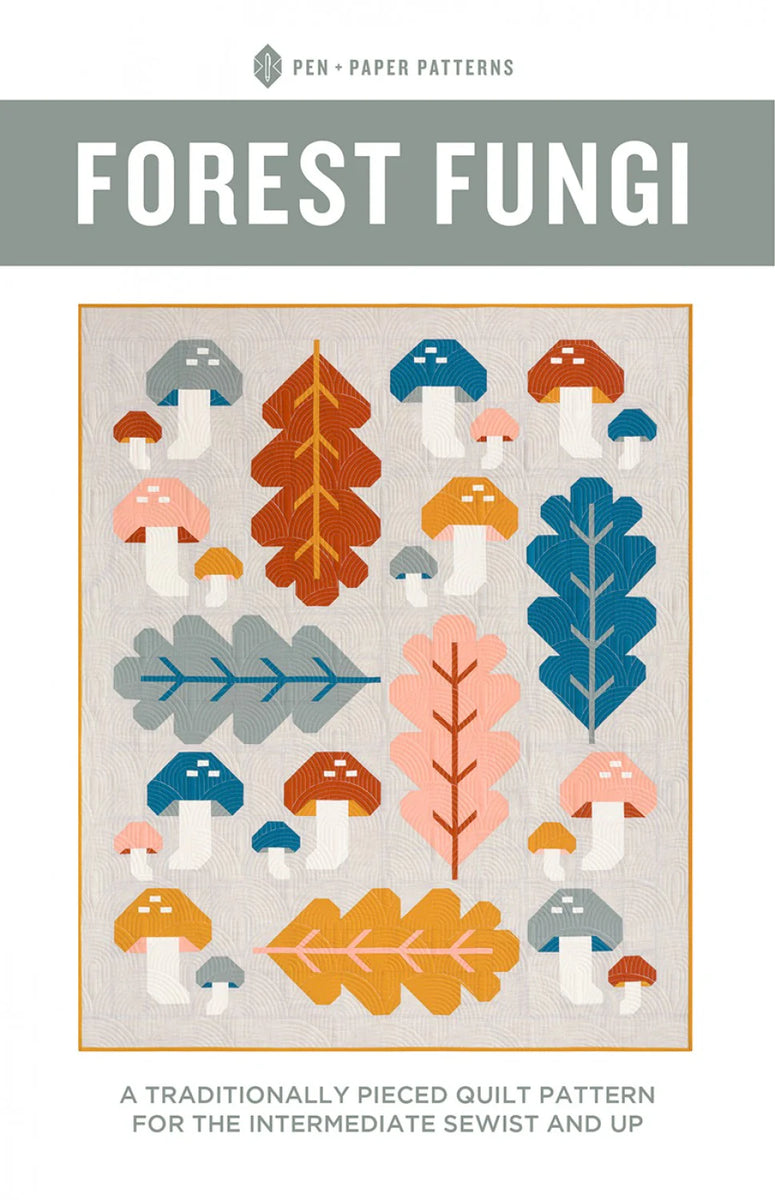 Forrest Fungi by Pen and Paper Patterns – Mad Moody Quilting Fabrics
